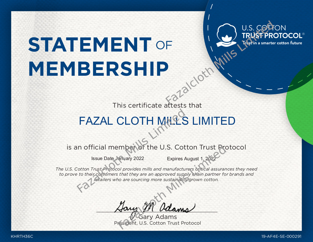 FazalCloth Mills Limited – Since 1966